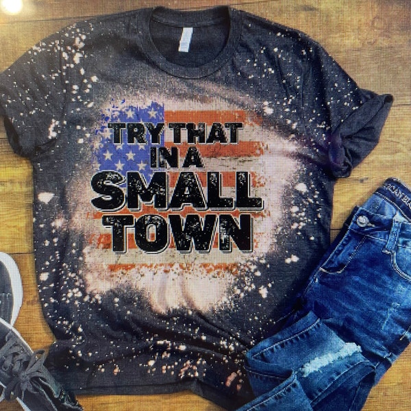 Try Small Town Decal - Etsy