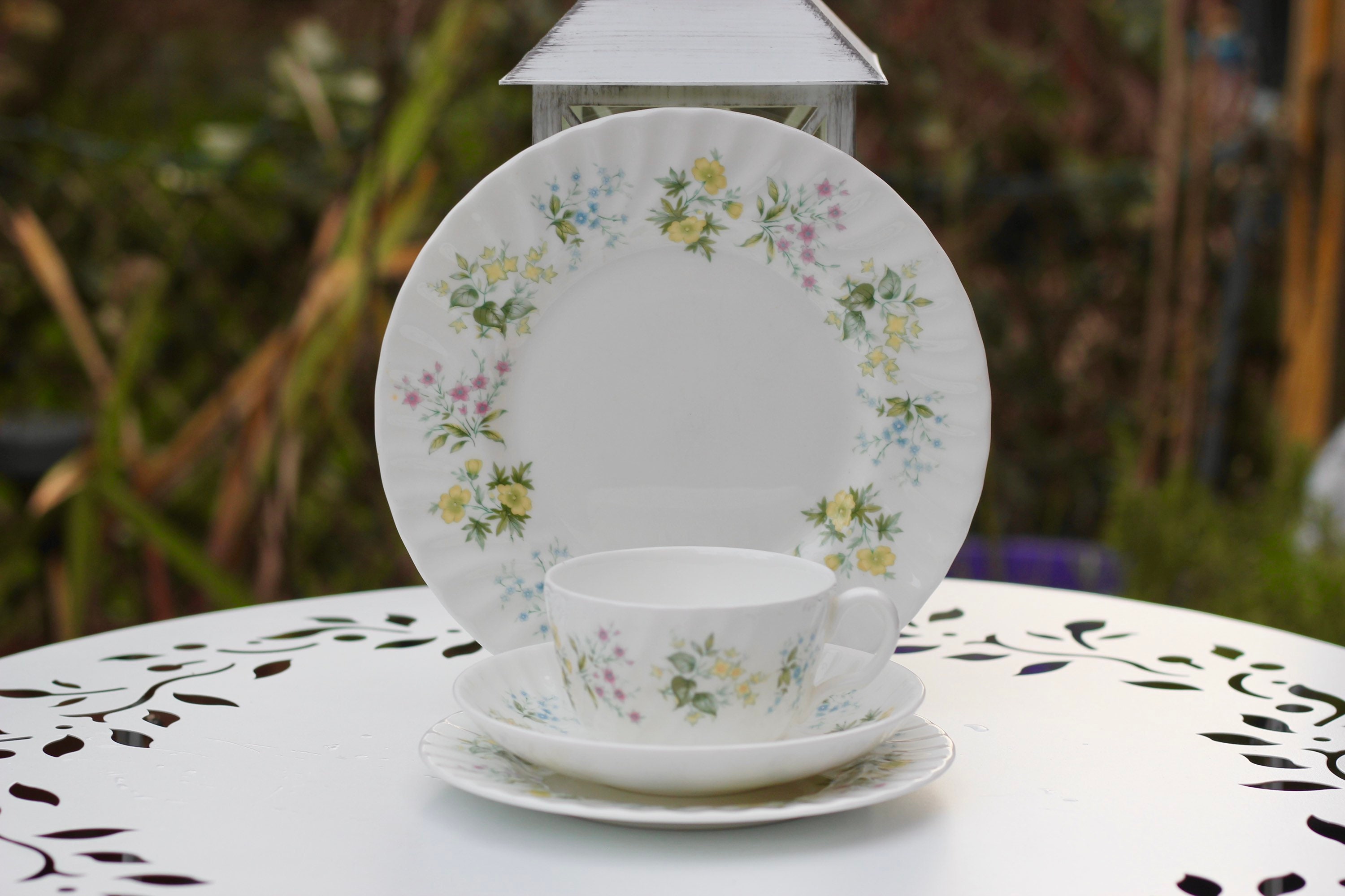 Minton Tea Set Minton Spring Valley Tea Set Beautiful Bone China Tea ...