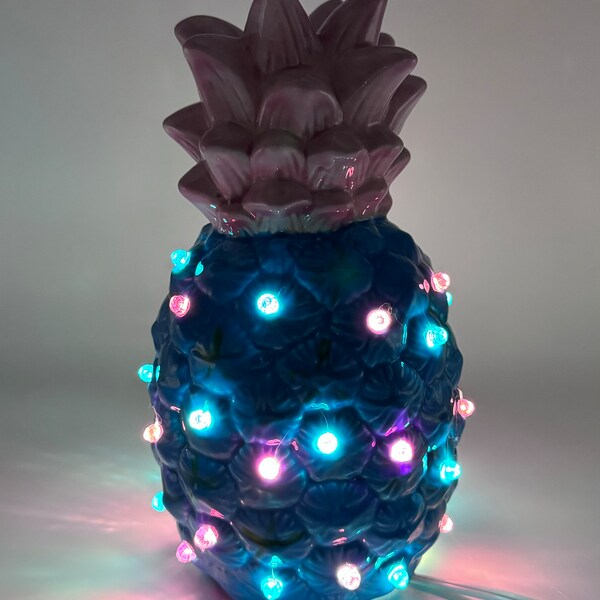 Blue Pineapple - Etsy
