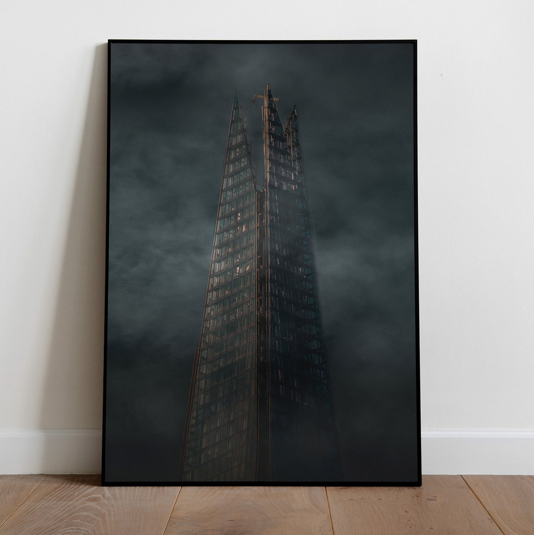 SHARD | London Shard Photography Print, Minimalist Photography ...