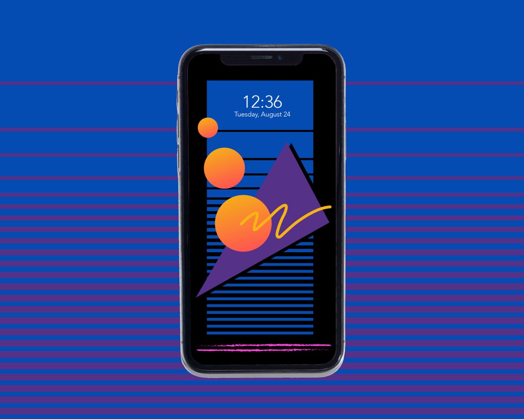 80s Phone Wallpaper Memphis Design Pattern 80s Retro Pattern 80s iPhone ...