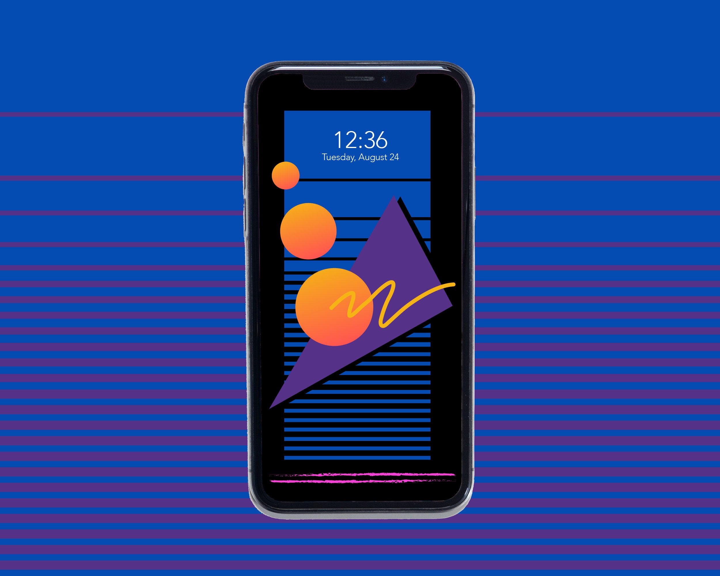 80s Phone Wallpaper Memphis Design Pattern 80s Retro Pattern 80s iPhone ...