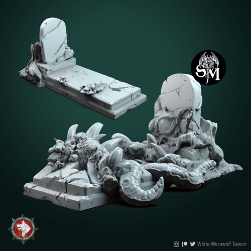 Clock Mimic Set Monstrosities Great Grimoire 28-32mm | Etsy