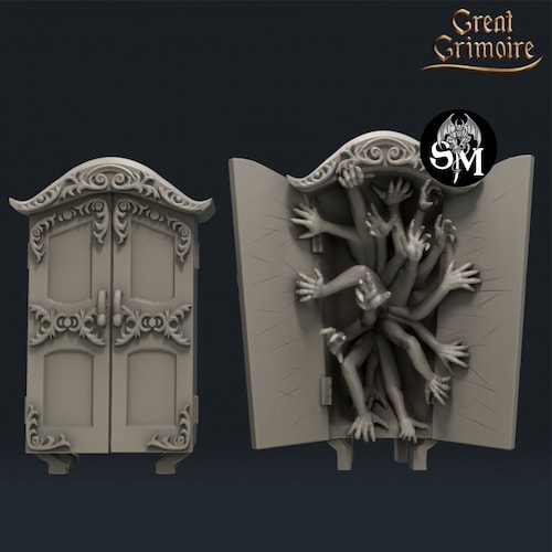 Clock Mimic Set Monstrosities Great Grimoire 28-32mm - Etsy