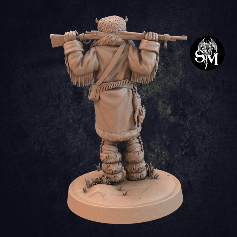 Mountain Man NPC Dragon Trappers Lodge 28-32mm - Etsy