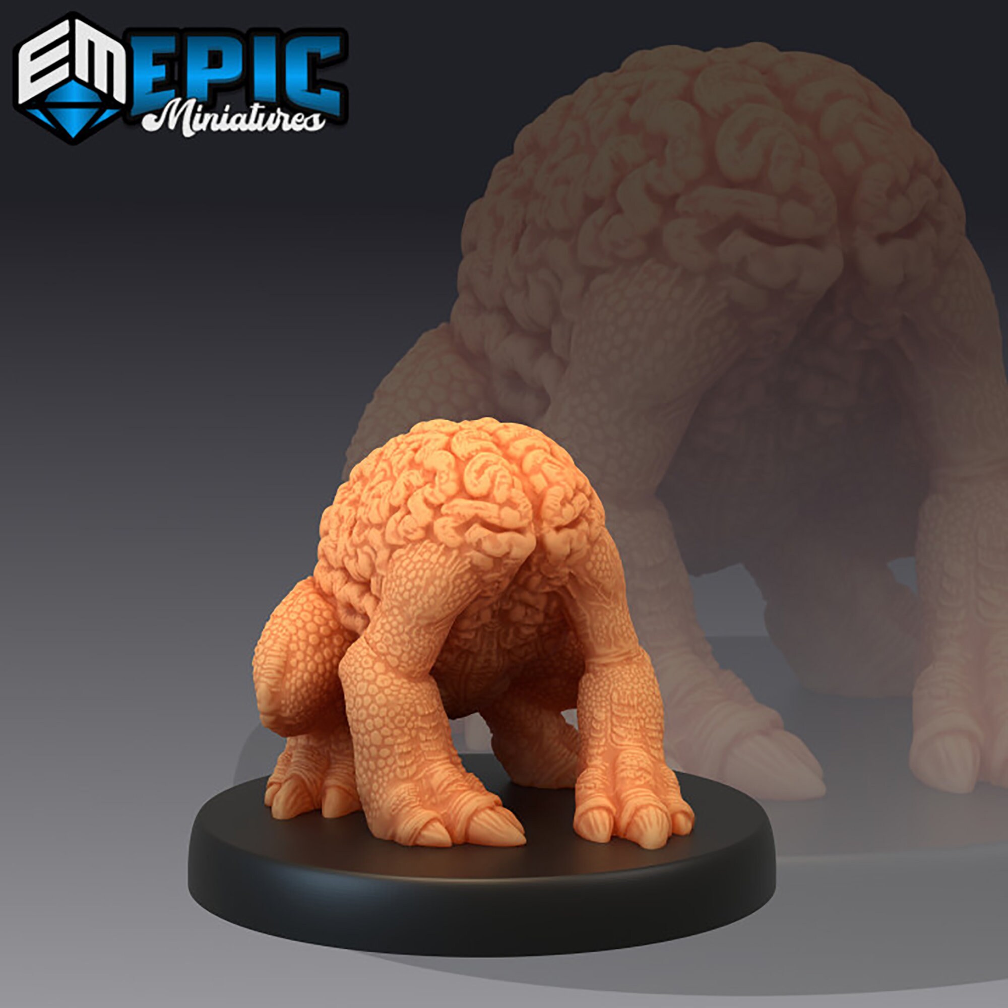Intellect Devourer Aberrations epic Miniatures 28-32mm - Etsy
