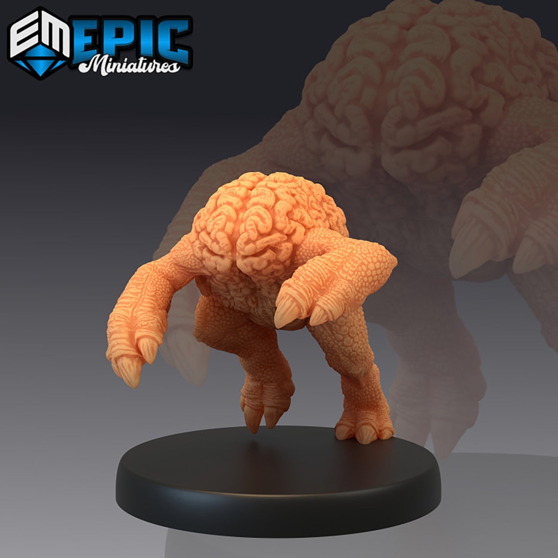 Intellect Devourer Aberrations epic Miniatures 28-32mm - Etsy