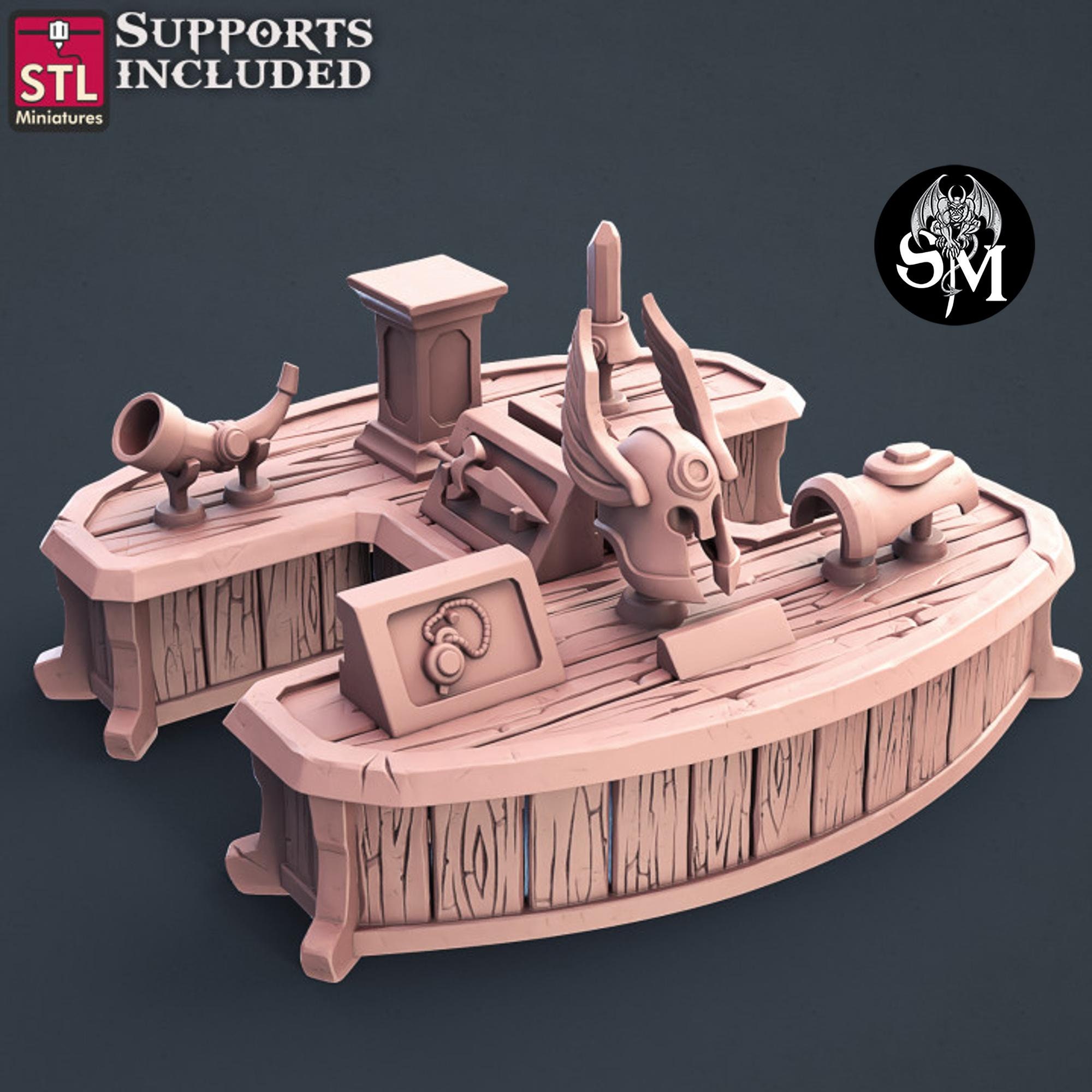 Wizard Set STL Miniatures 28-32mm - Etsy