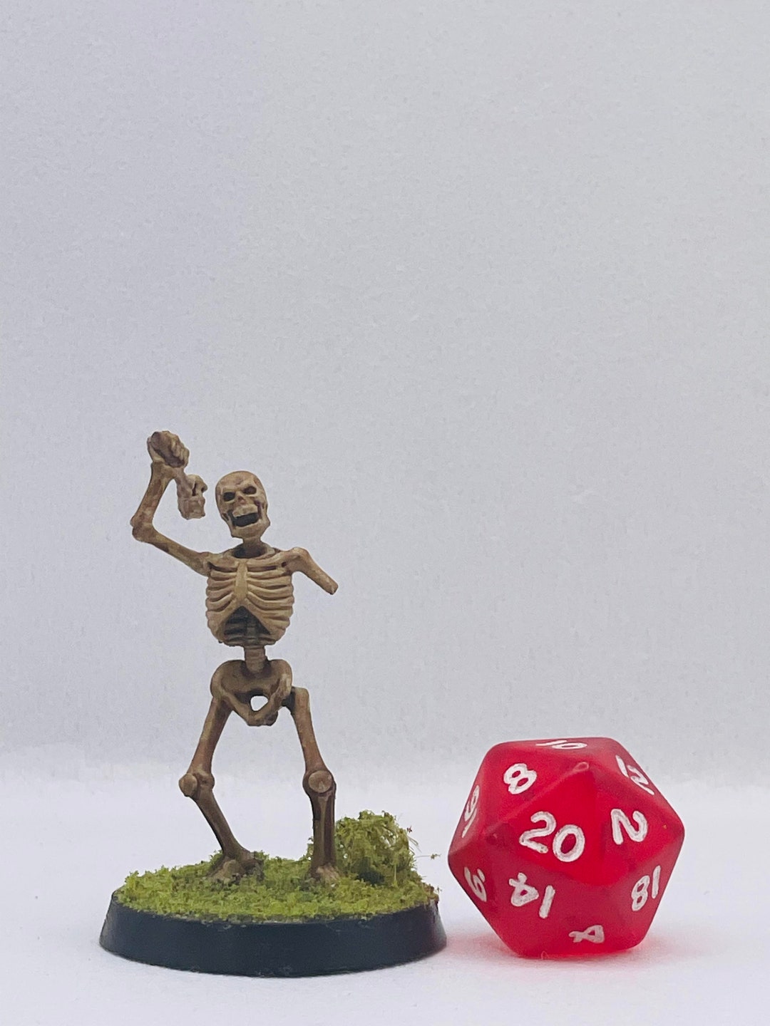 Skeleton Throwing Arm 32mm Undead Hand Painted Miniature - Etsy