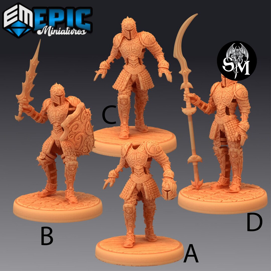 Animated Armor Constructepic Miniatures 28-32mm - Etsy