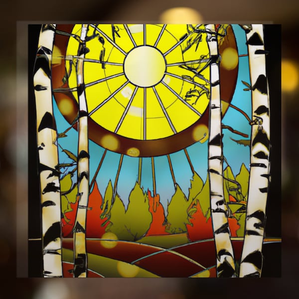 Sunset Window Film - Etsy