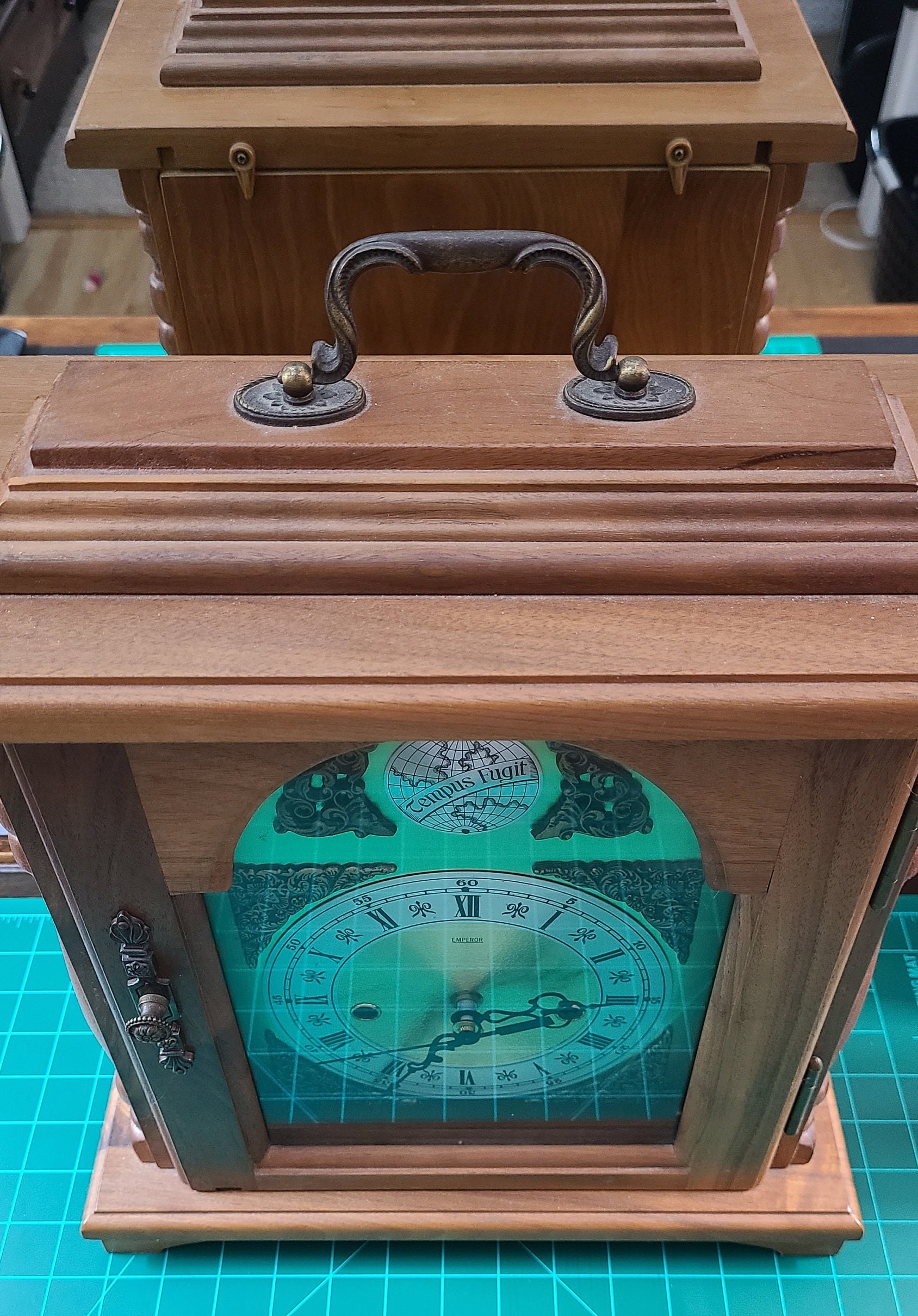 Vintage Style Analog Clock hand-made and Unique - Etsy