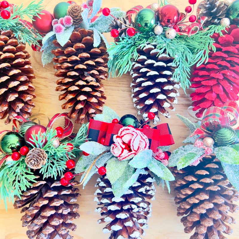 Pine Cone Ornaments - Etsy