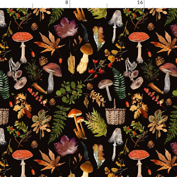 Woodland Fabric - Etsy