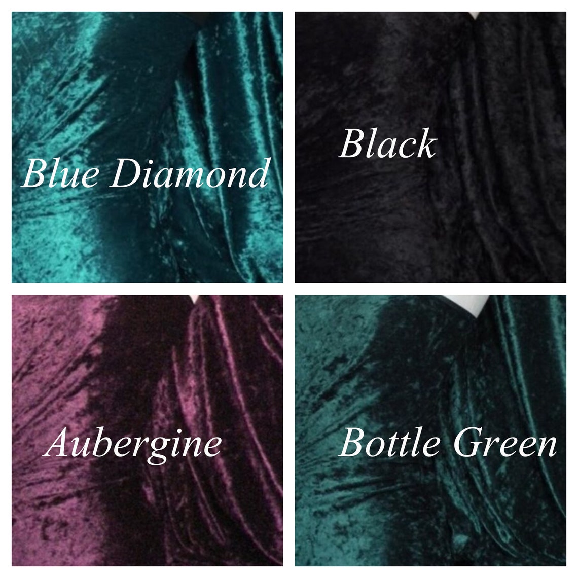 Premium Crushed Velvet Craft Fabric Velour Stretch Material - Etsy
