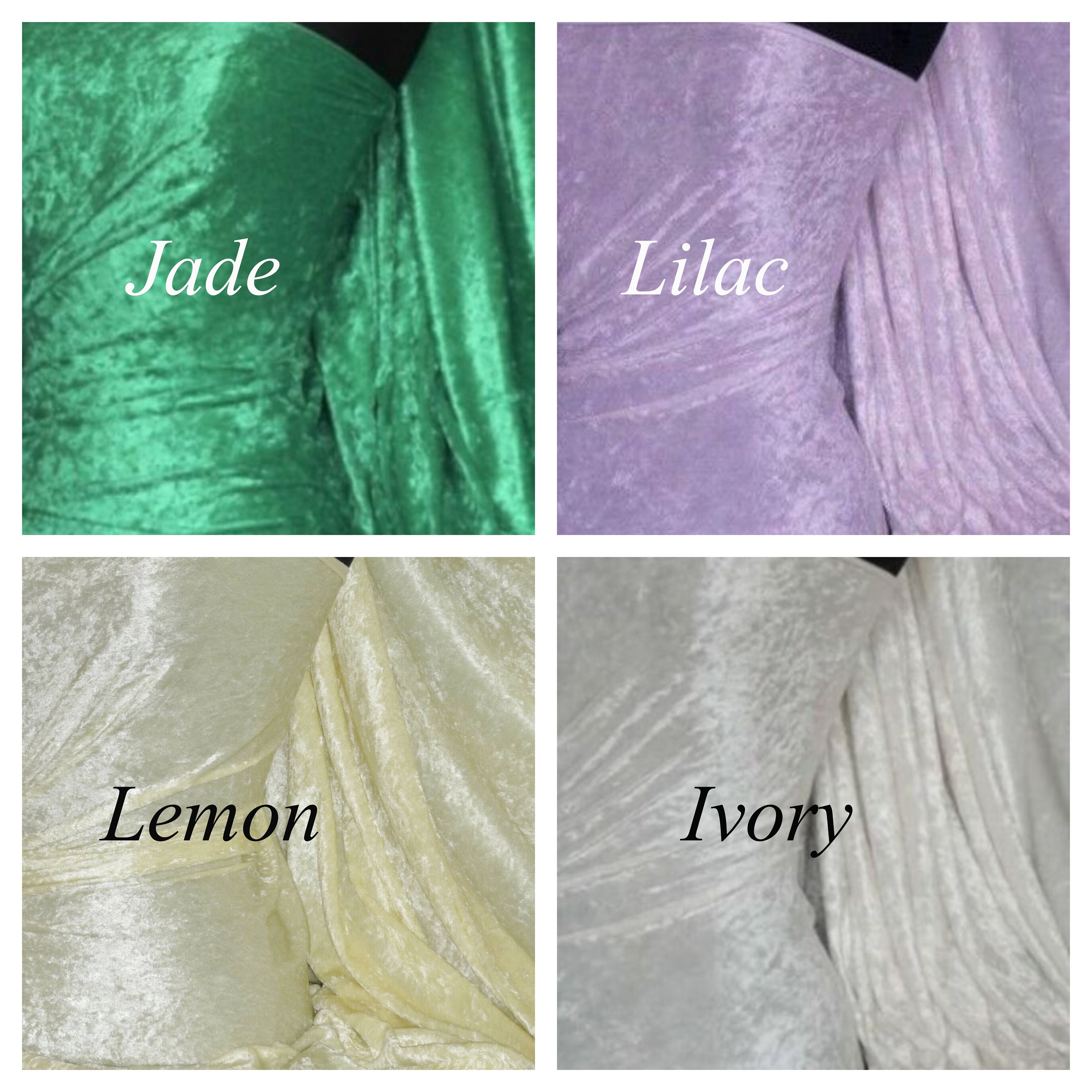 Premium Crushed Velvet Craft Fabric Velour Stretch Material - Etsy