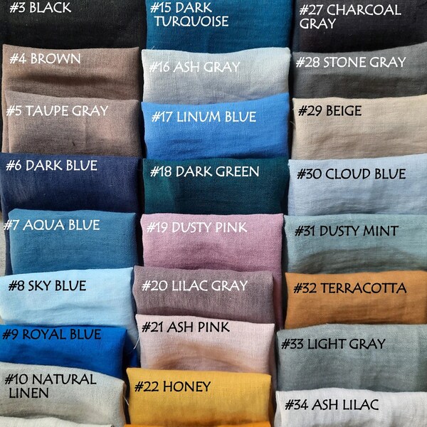 Washed Linen Fabric - Etsy