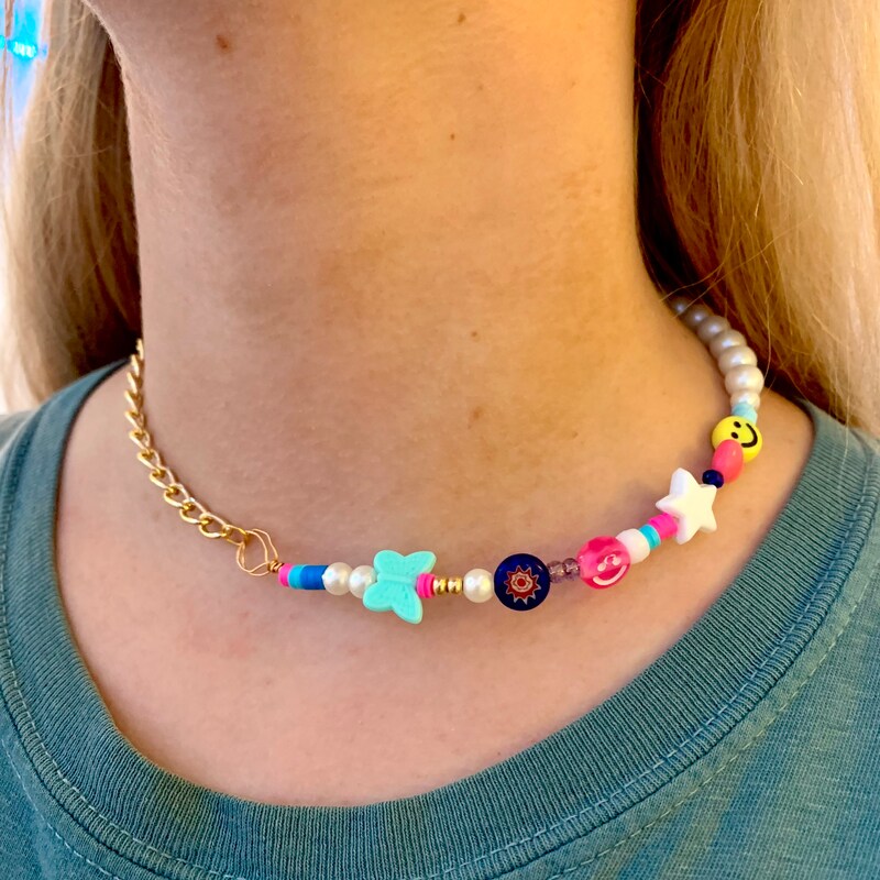 Preppy Necklace - Etsy