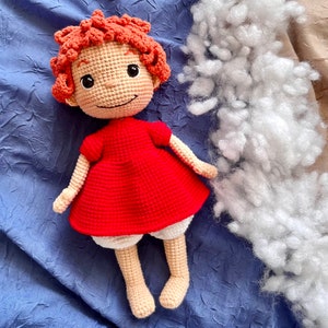 Crochet Pattern for Ponyo english and Turkish PDF - Etsy
