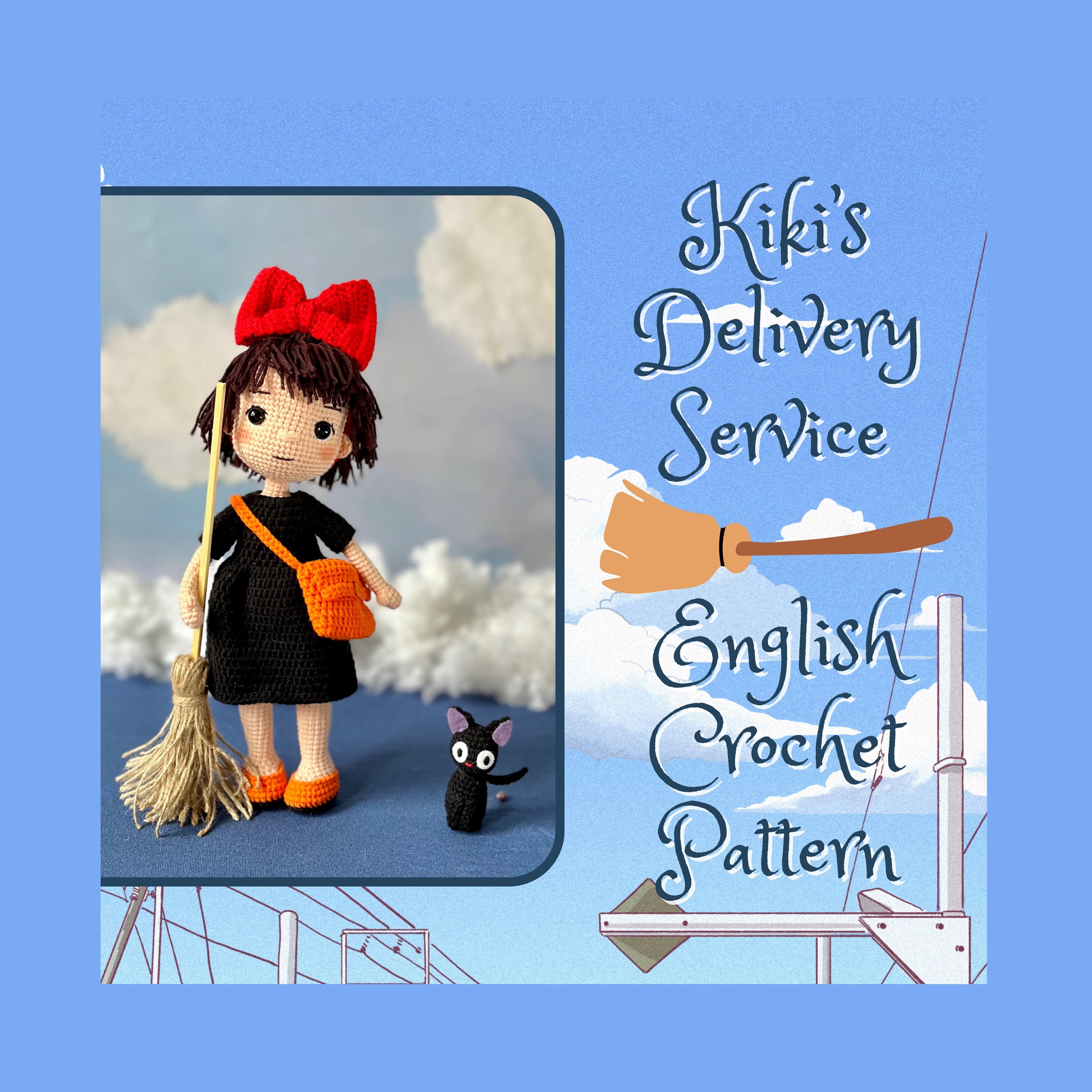 Kikis Delivery Service Costume Pattern