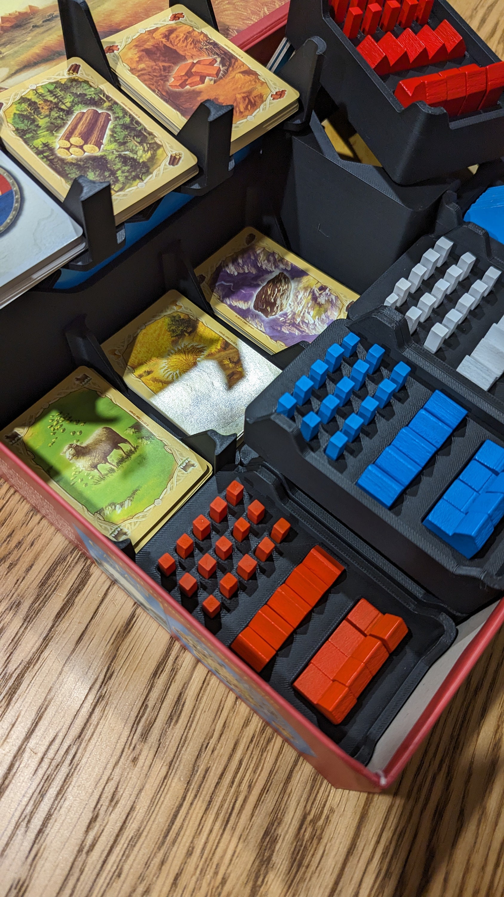 Inserts for Catan Base Game Supports 5-6 Player Expansion - Etsy