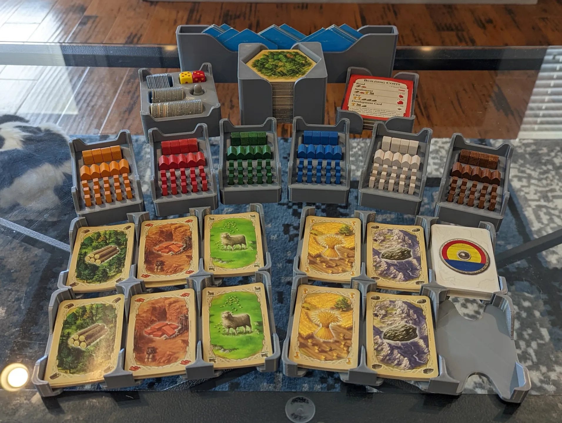 Inserts for Catan Base Game Supports 5-6 Player Expansion - Etsy