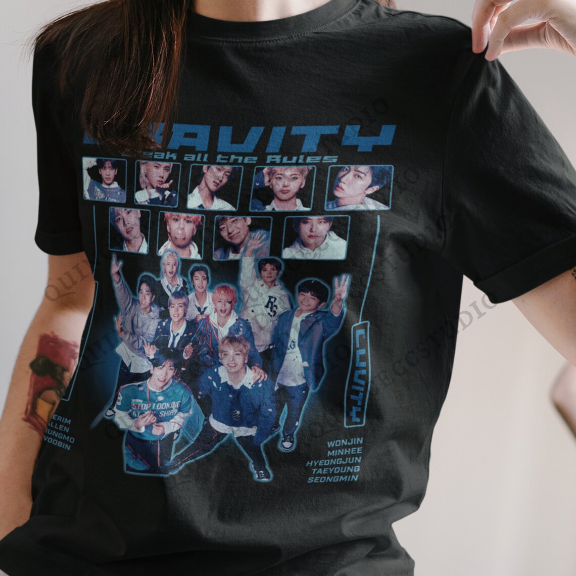 CRAVITY Shirt Tshirt Tee Merch Cravity Graphic Tee for Fan | Etsy