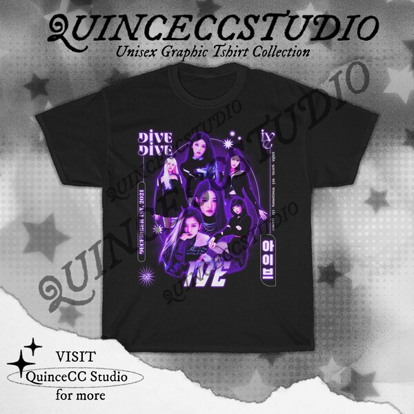 Kpop Ive Tshirt - Etsy