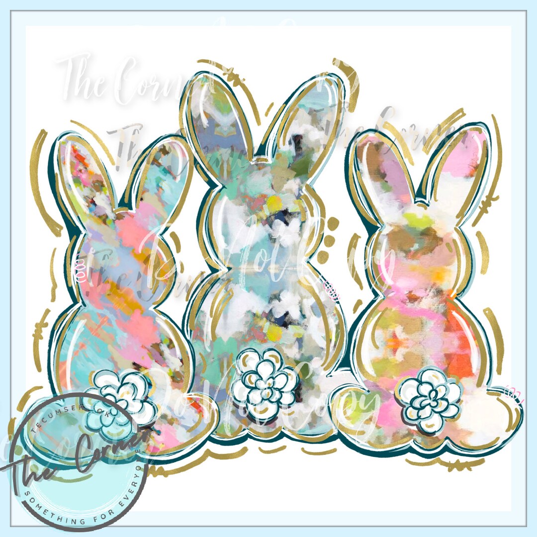 Easter Bunny Transfer Happy Easter Sublimation Bunny Shirt Design ...
