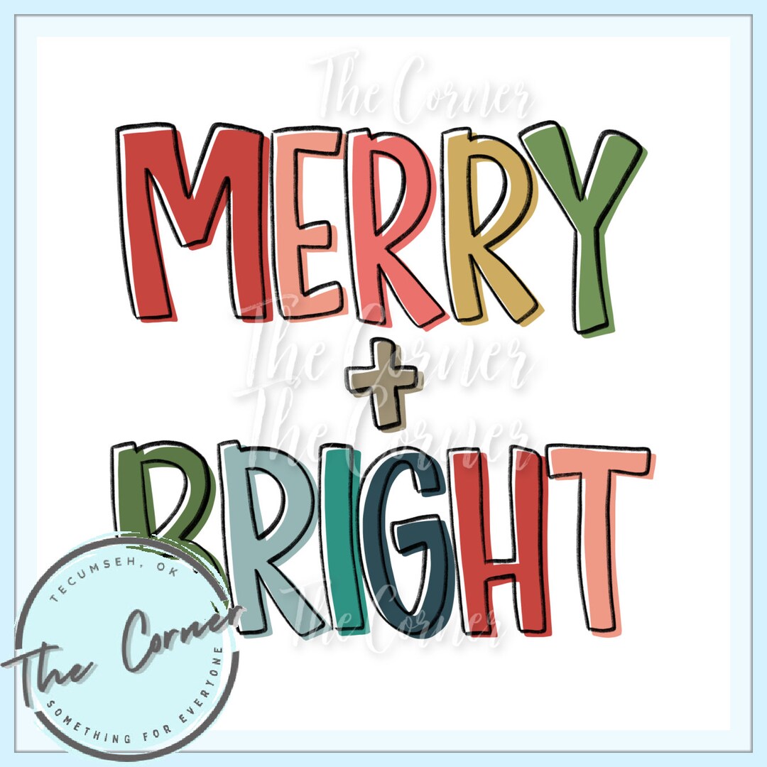 Merry Christmas Heat Press Transfer- Christmas HTV Transfer- Christmas ...