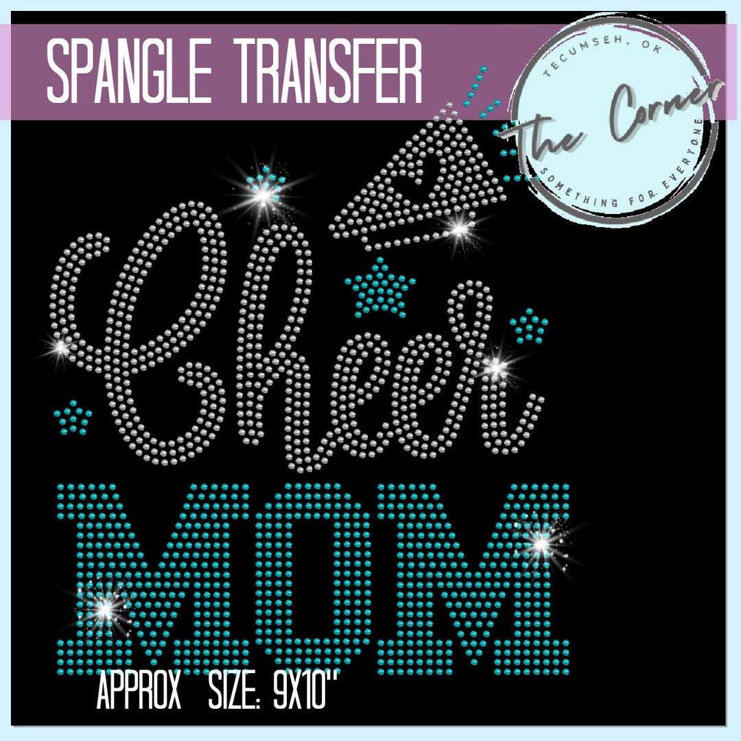 Cheer Shirt Transfer Cheer Spangle Transfer Cheer Team Shirt Iron On ...