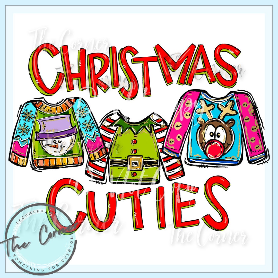 Christmas Santa Heat Press Transfer Christmas HTV Transfer Christmas ...