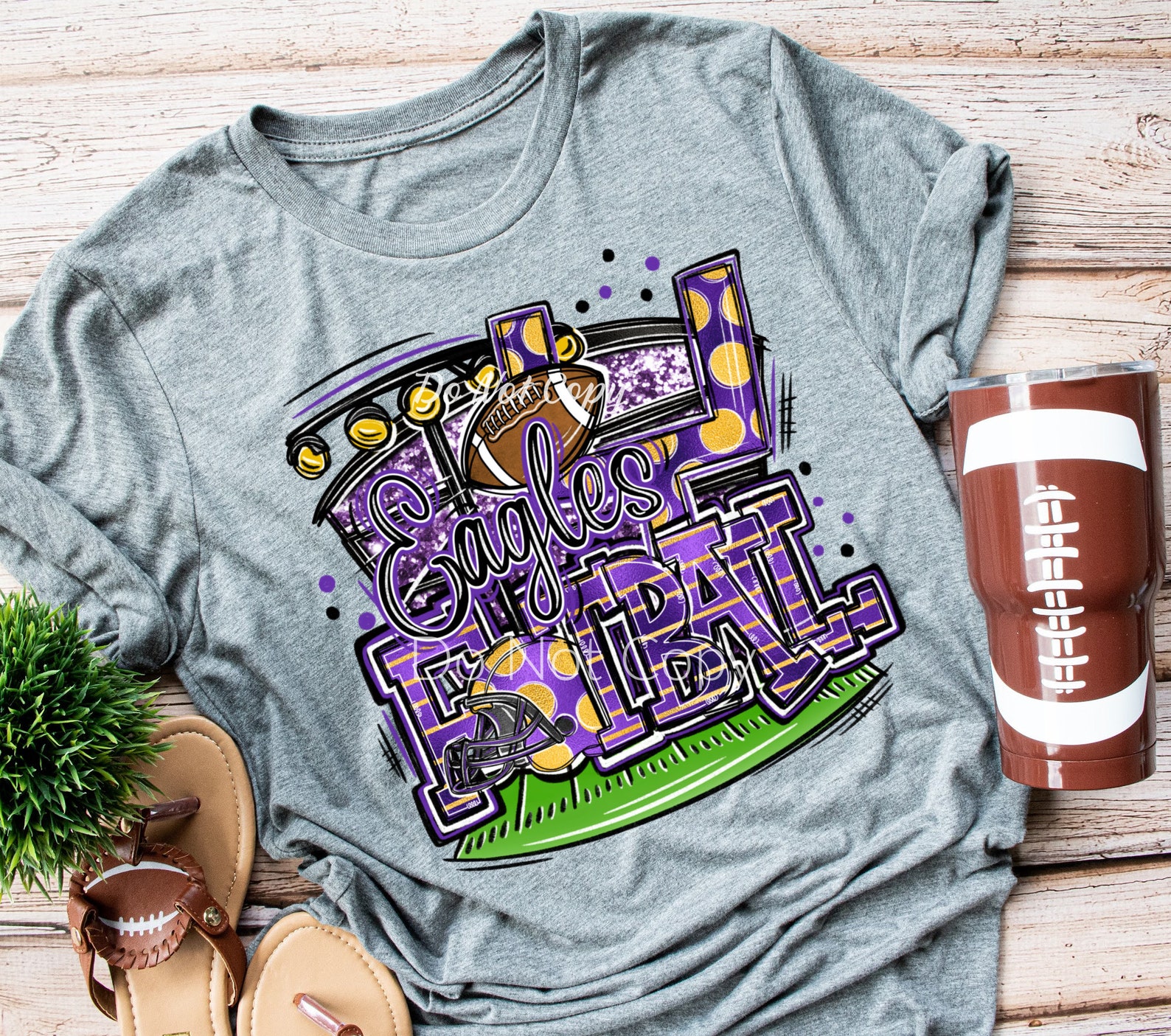 Eagle Football Heat Press Transfer- Eagle Cheer HTV Transfer- Football ...