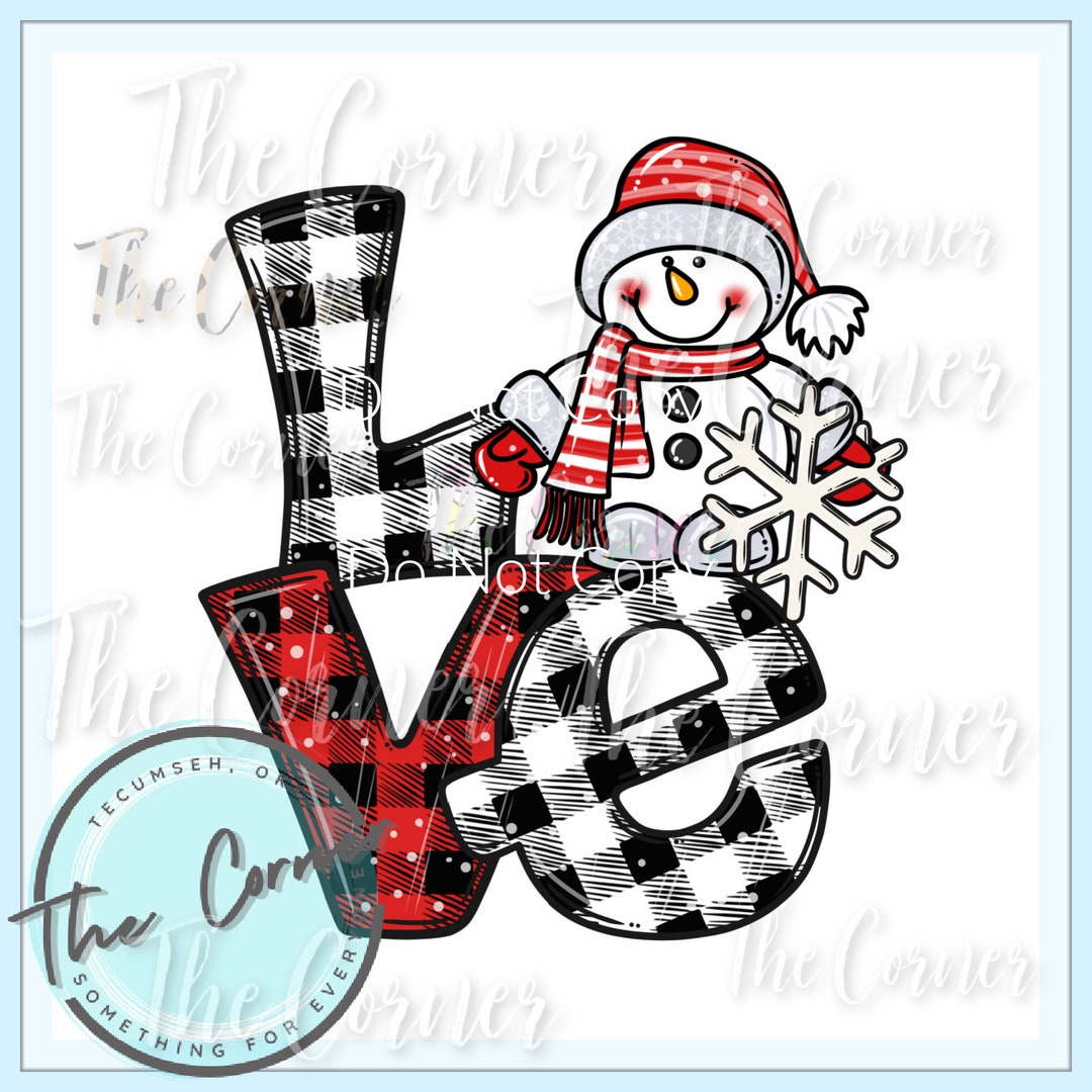 Winter Snowman Heat Press Transfer- Winter HTV Transfer- Cold Outside ...
