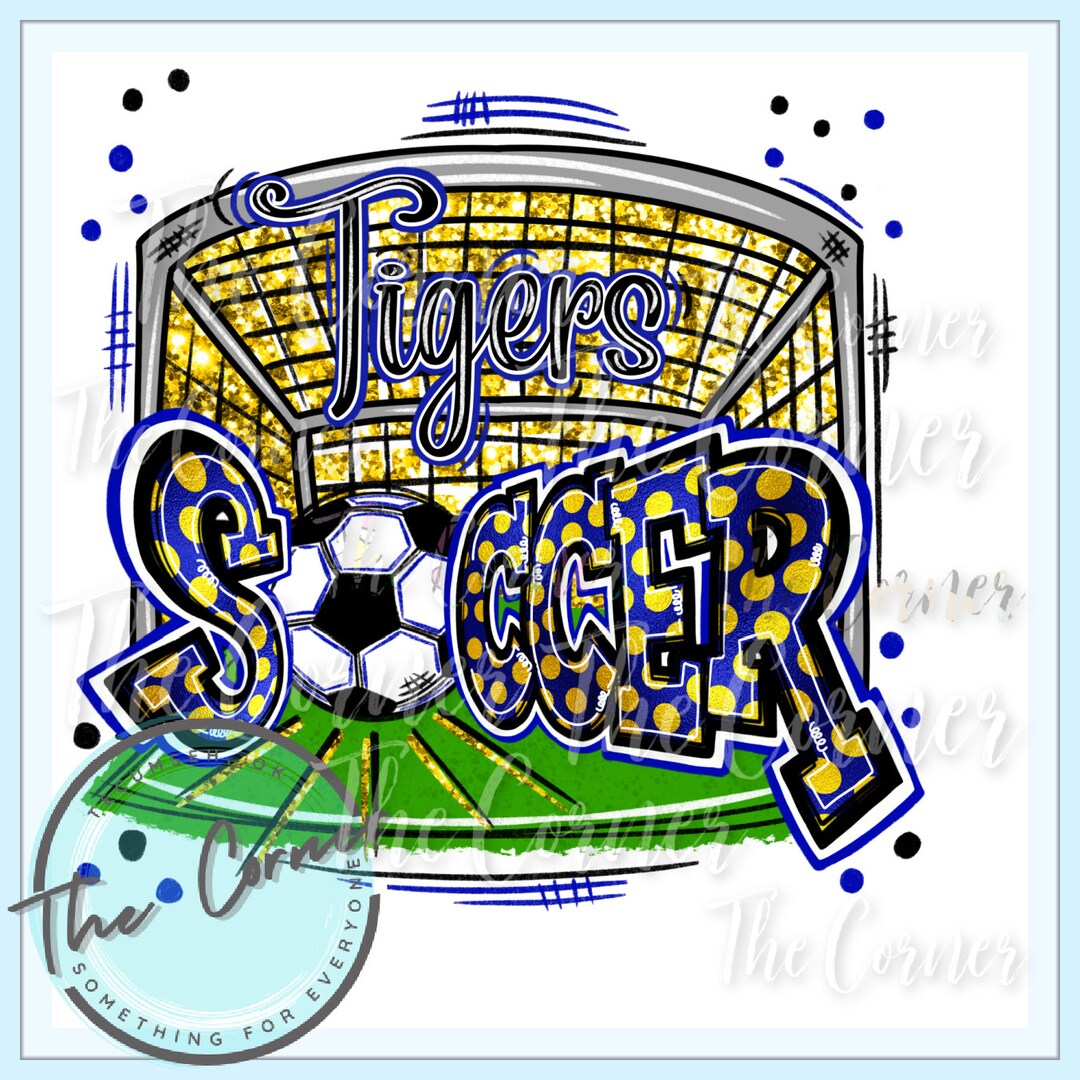 Tiger Soccer Shirt Transfer Htv Soccer Home Htv Tiger Soccer ...