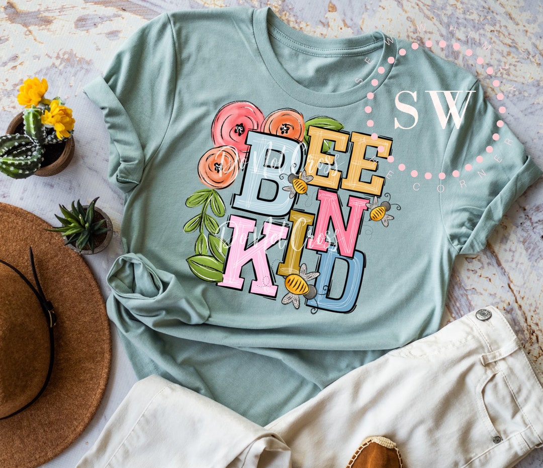 Bee Kind Shirt- Bee Hive Shirt- Honey Bee Shirt- Blessed Adult Shirt ...