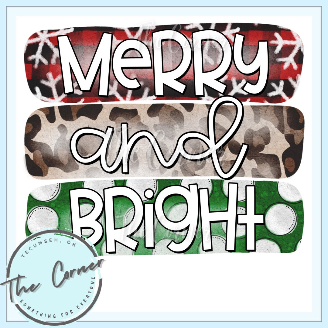 Merry Christmas Heat Press Transfer- Christmas Santa HTV Transfer ...