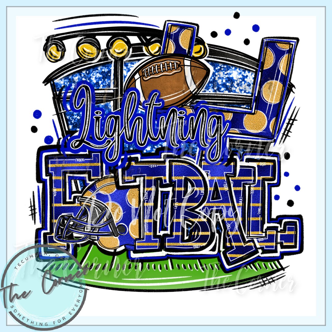 Lightning Heat Transfer Htv Lightning Mascot Htv Wolf Doodle ...