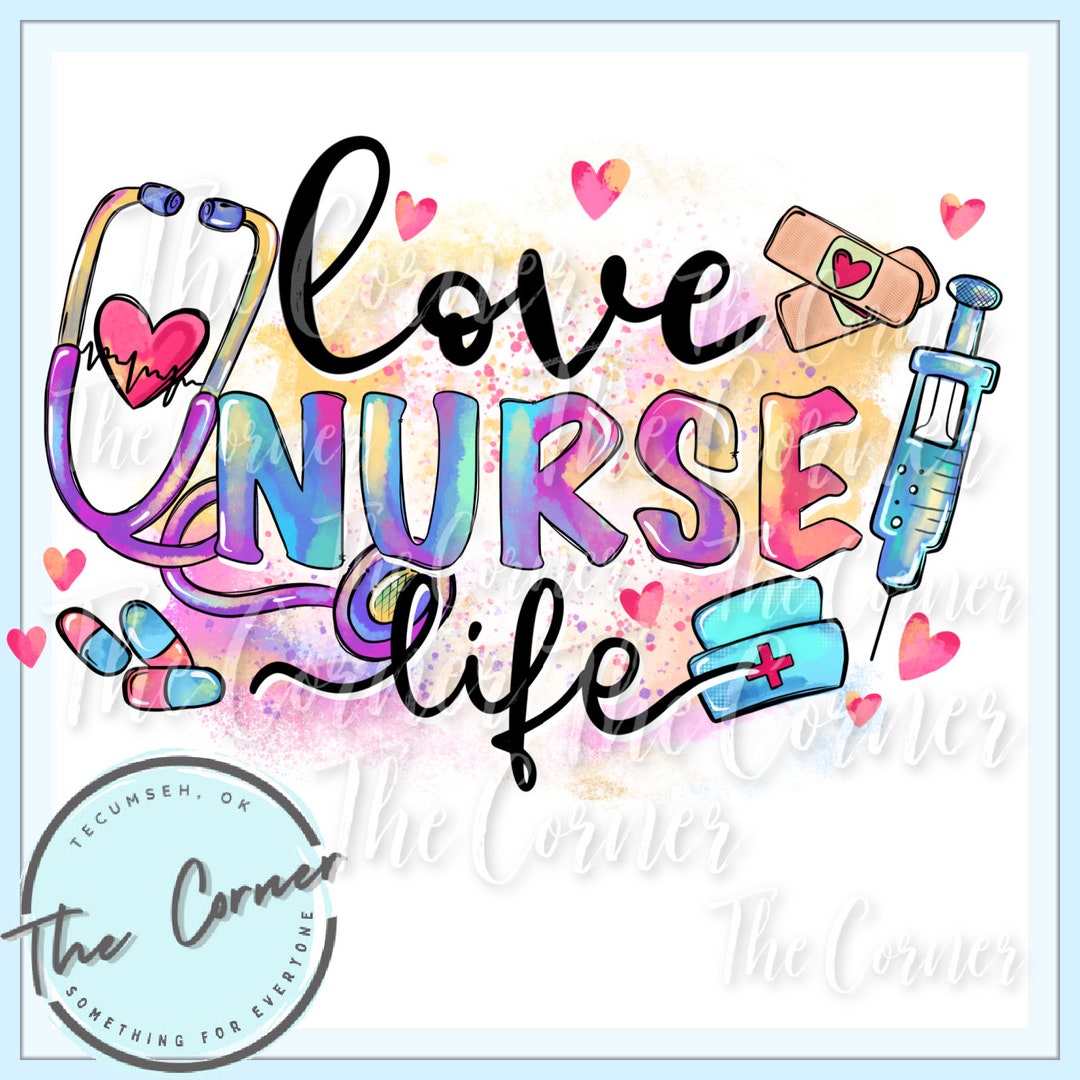 Nursing HTV Healthcare Sublimation Transfer Healthcare Htv Transfer ...