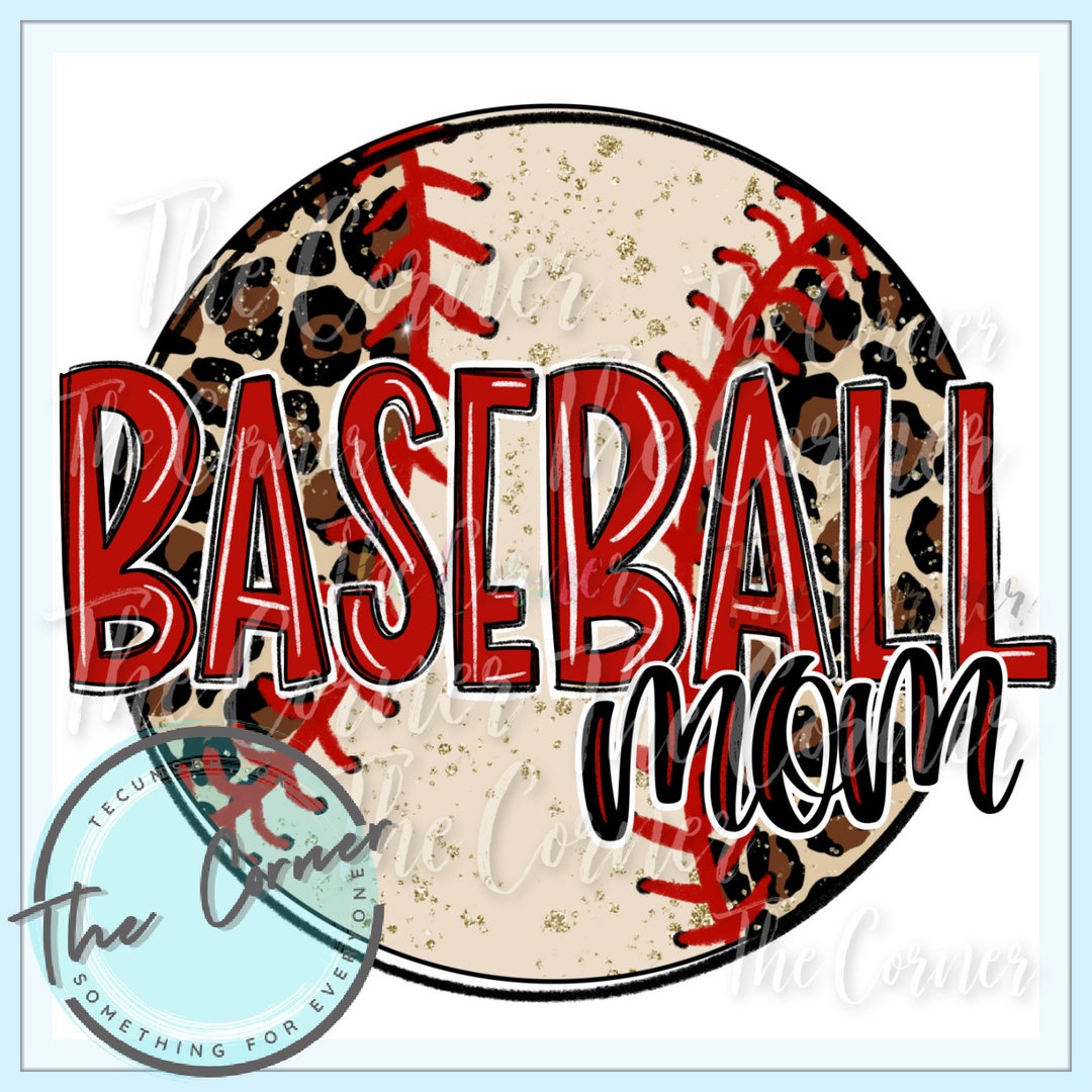 Baseball Mom Htv Transfer- Softball Mama Htv- Baseball Mama Sublimation ...