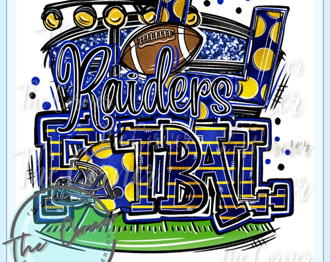 Raiders Heat Press Transfer- Raider Mascot HTV Transfer- Football Team ...