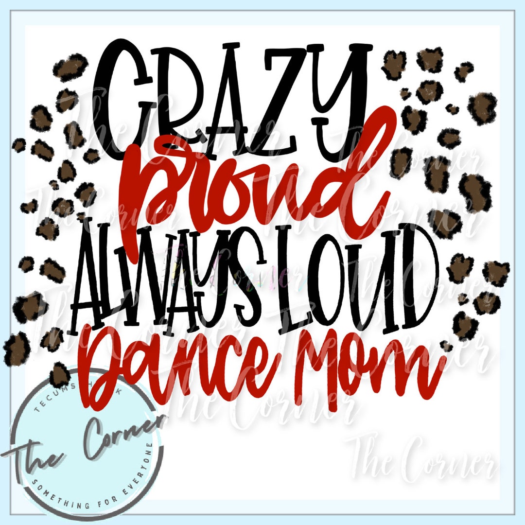 Dance Mom Htv- Dance Sublimation Transfer- Love Ballerina Heat Transfer ...