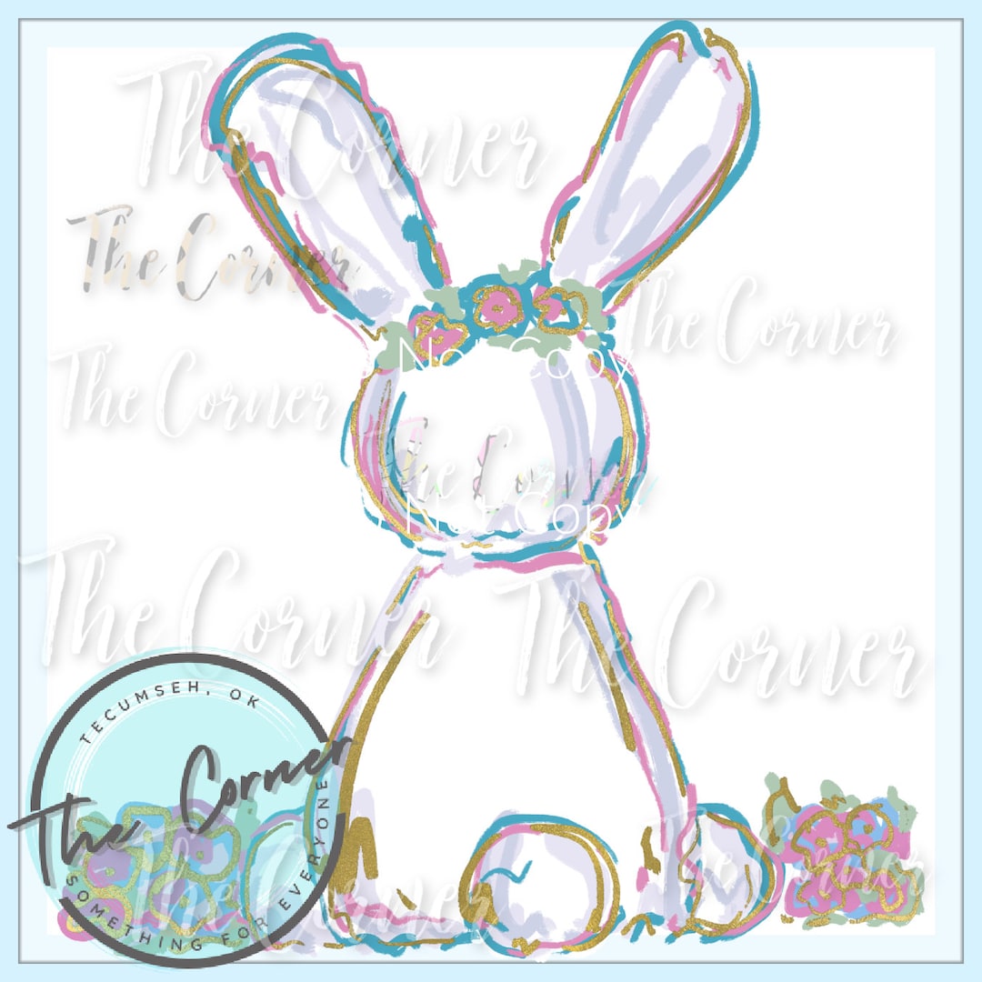 Easter Bunny Htv Transfer- Easter Cross Sublimation- Bunny Shirt Design ...
