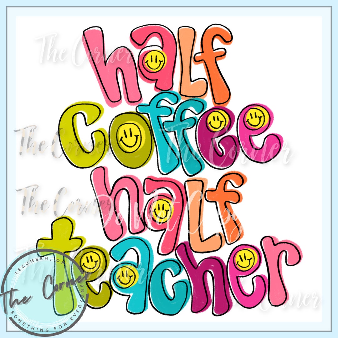 Teacher Sublimation Shirt Transfer- Teach Transfer- Teaching Shirt Heat ...