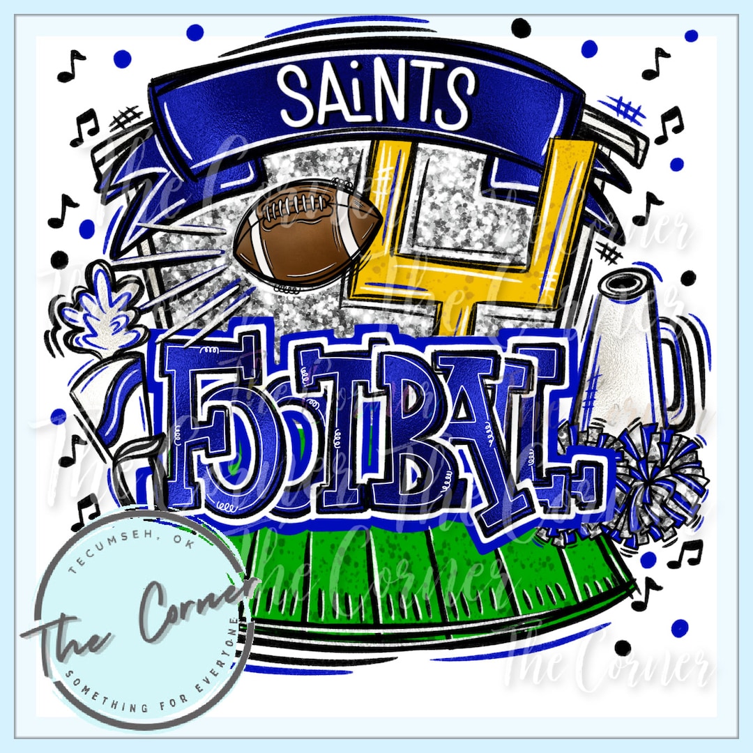 Football Heat Press Transfer Mascot HTV Transfer Football Team ...