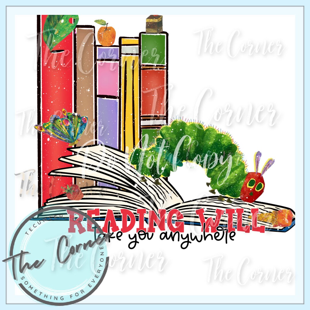 School Reading Heat Transfer- Reading Heat Transfer- School Sublimation ...