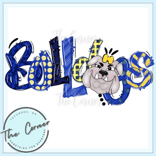 Bulldog Heat Press Transfer Bulldogs Mascot HTV Transfer - Etsy