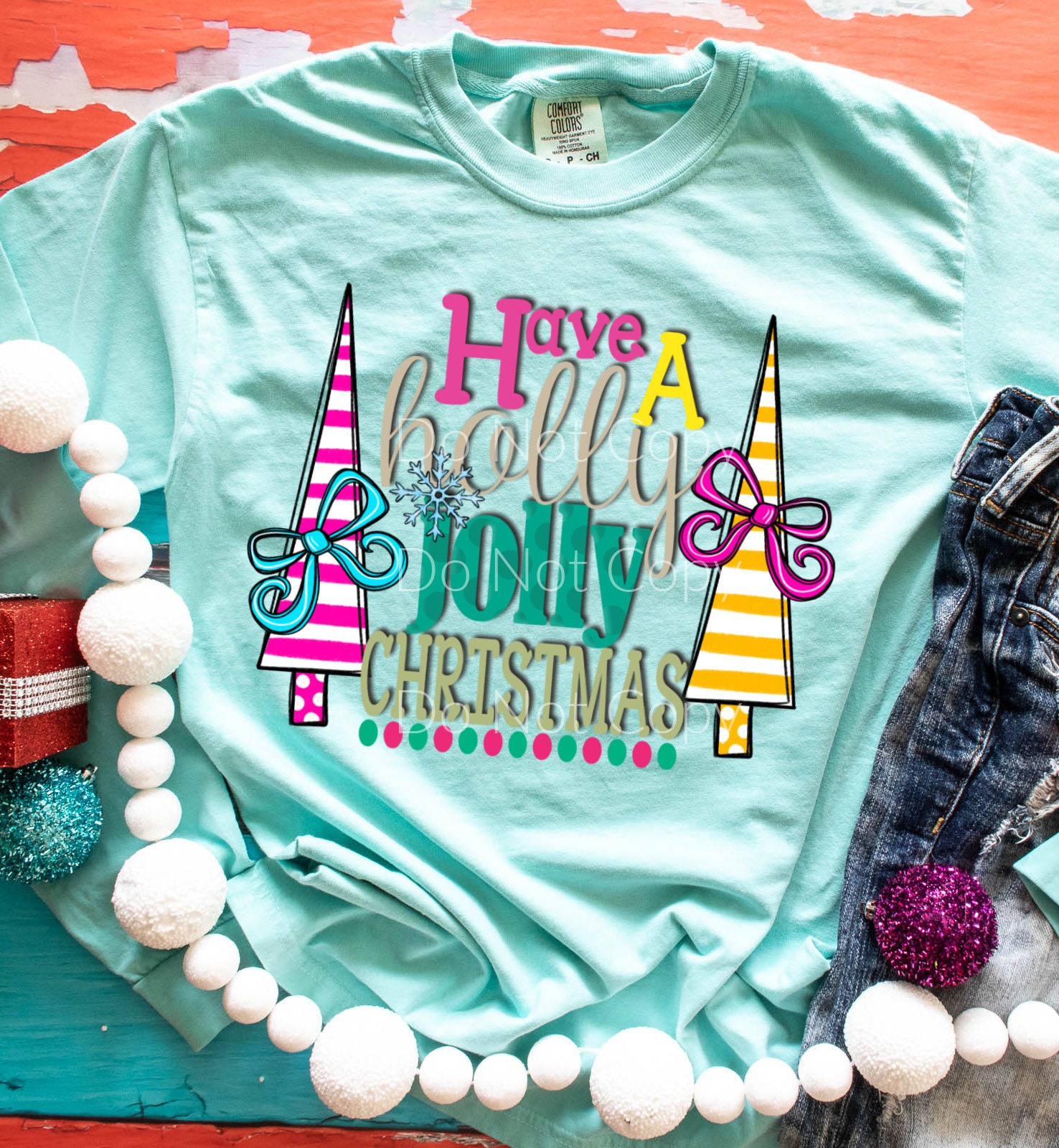 Merry Christmas Heat Press Transfer- Christmas Santa HTV Transfer ...