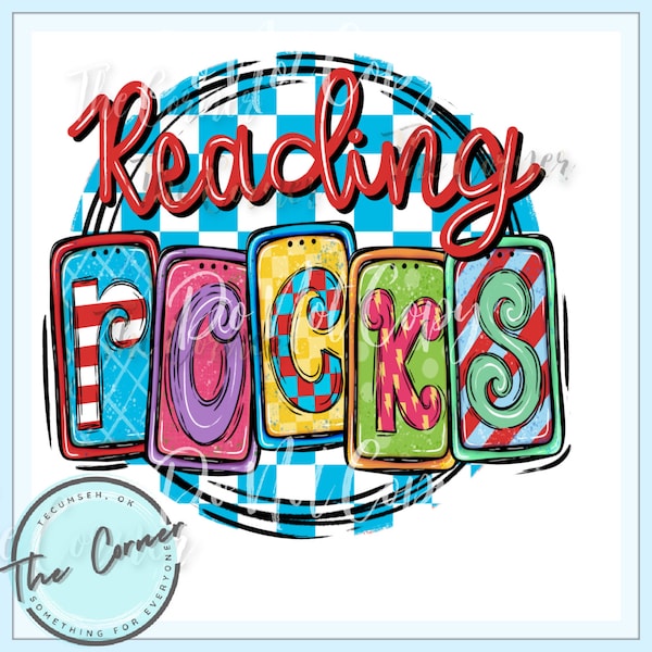 Reading Rocks - Etsy