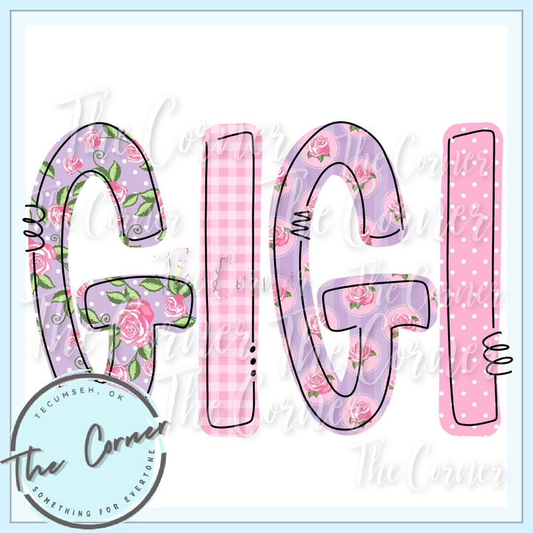 Blessed Gigi Htv Transfer Gigi Shirt Heat Transfer Gigi - Etsy